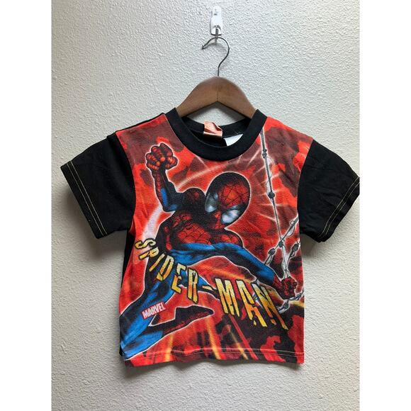 Marvel | Shirts & Tops | Youth Vintage Spiderman Shirt Spiderman ...